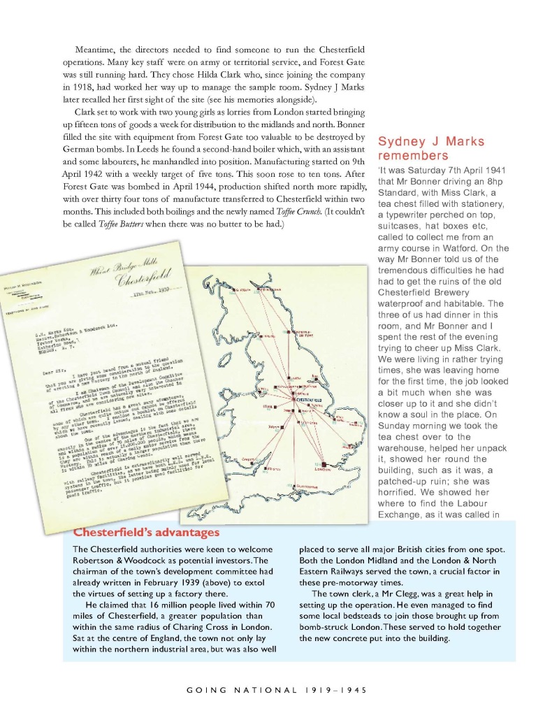 treebor, Chesterfield